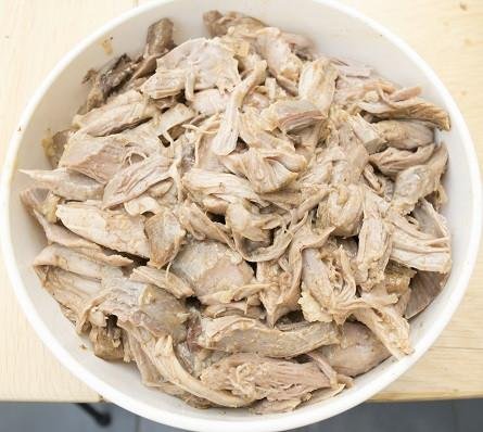 BBQ Pulled Turkey Leg – FireFly Barbecue